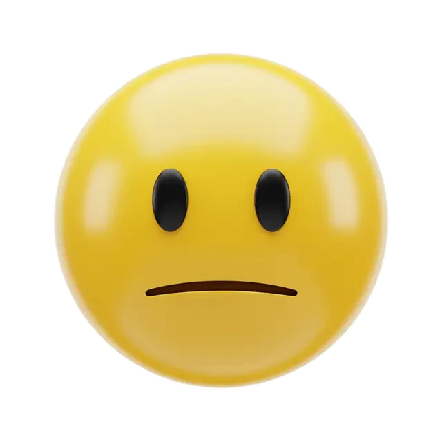 deadpan smiley Emoji - Share & View on KLIPY