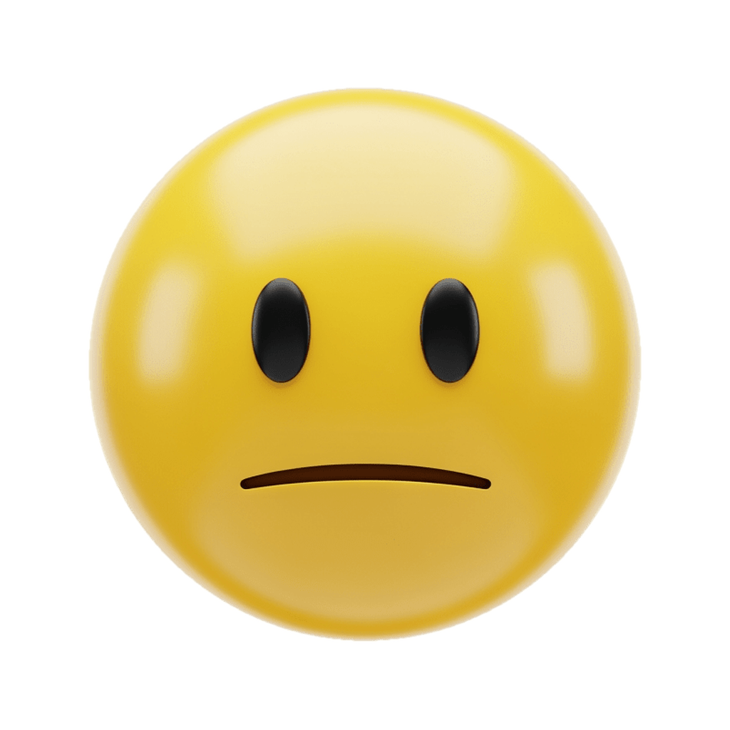 deadpan smiley Emoji - Share & View on KLIPY