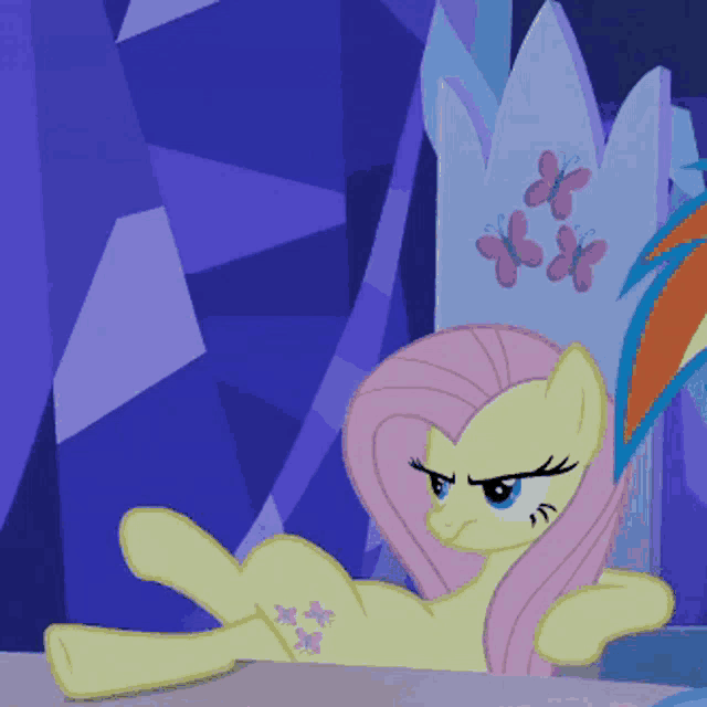 Mad Fluttershy Pony GIF - Share & View on KLIPY