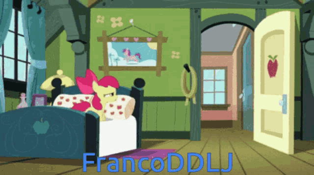 Apple Bloom's Morning with Francoddlj GIF - Share & View on KLIPY