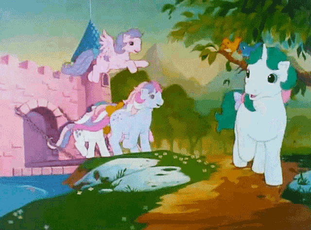 My Little Pony G1 Ponies Walk GIF - Share & View on KLIPY