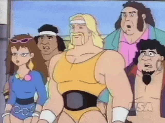 Hulk Hogan Cartoon GIF - Share & View on KLIPY