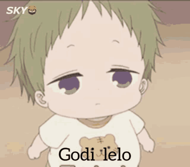 Cute Anime Baby Says 'Godi Lelo' GIF - Share & View on KLIPY