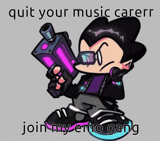 Fnf Neo Pico Emo Gang Meme GIF - Share & View on KLIPY