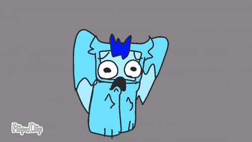 My Honest Reaction Meme: Blue Monster Animation GIF - Share & View on KLIPY