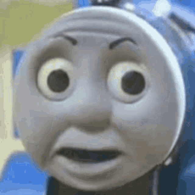 Thomas The Tank Engine's Shocked O Face GIF - Share & View on KLIPY