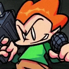 Pico from Friday Night Funkin with Gun and Mic GIF - Share & View on KLIPY