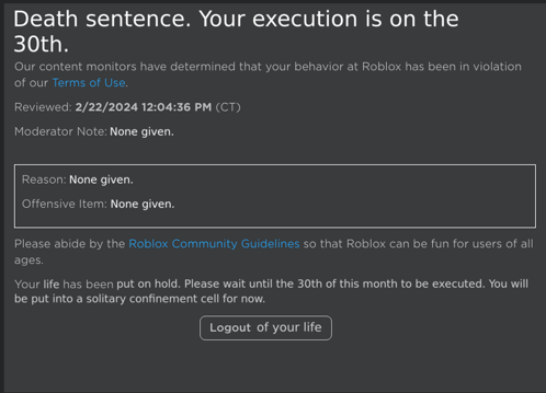 Roblox Moderator Note Meme Meme - Share & View on KLIPY