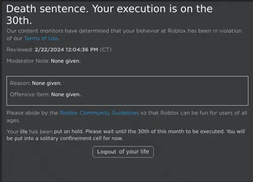 Roblox Moderator Note Meme Meme - Share & View on KLIPY