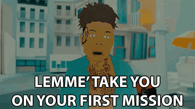 Blueface: Lemme Take You On Your First Mission GIF - Share & View on KLIPY