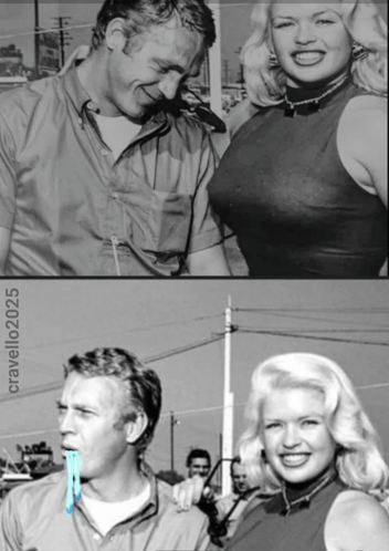 Steve Mcqueen Jayne Mansfield Meme Meme - Share & View on KLIPY