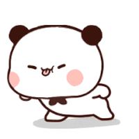 Bubu Dudu Happy Shy Penguin Sticker Sticker - Share & View on KLIPY
