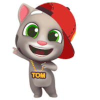 Talking Tom Rap Sticker Sticker - Share & View on KLIPY
