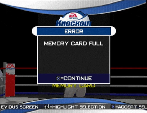 Knockout Kings Memory Card Full Meme Meme - Share & View on KLIPY