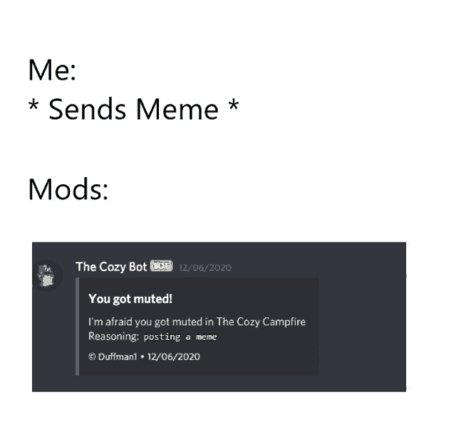 Duff Discord Mods Meme Meme - Share & View on KLIPY