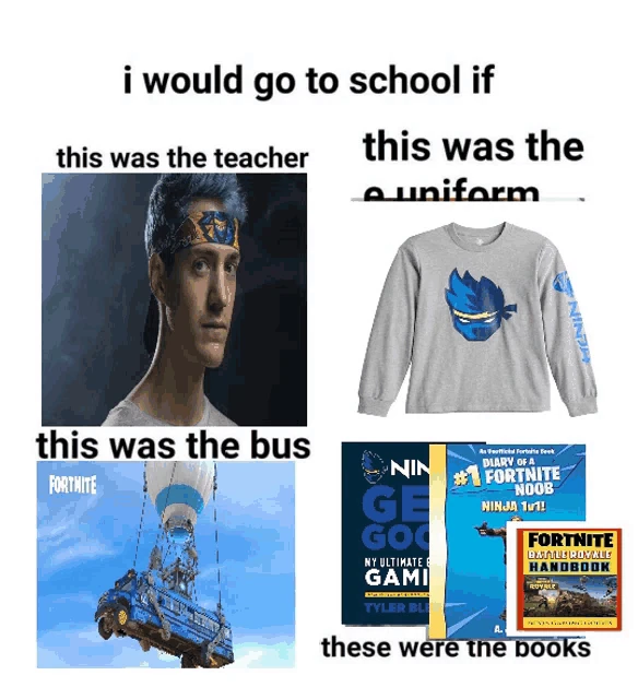 Ninja Fortnite Meme Meme - Share & View on KLIPY