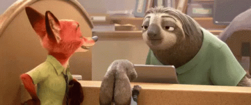 Zootopia: Nick Wilde and Flash the Sloth GIF - Share & View on KLIPY