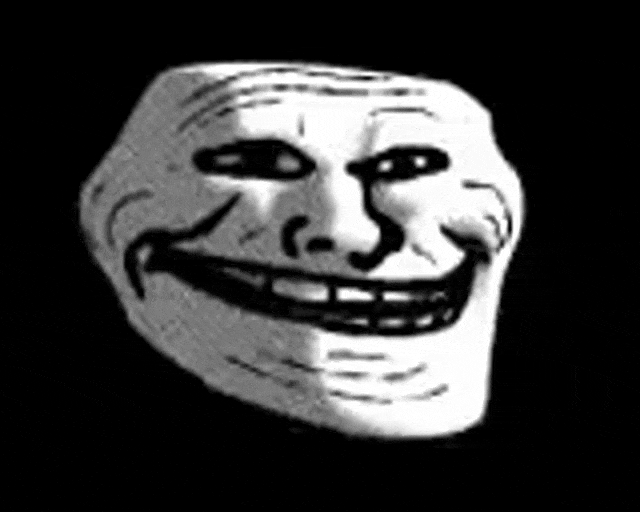 Animated Troll Face GIF Image GIF - Share & View on KLIPY