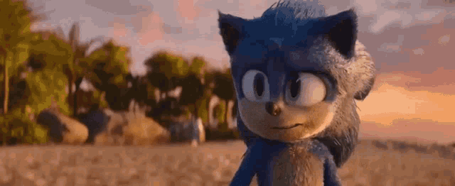 Sonic The Hedgehog on Beach GIF - Share & View on KLIPY