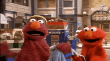 Elmo & Telly Monster in Sesame Street Adventures GIF - Share & View on ...