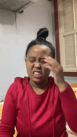 Filipino Deaf Woman Signing About Headache GIF - Share & View on KLIPY