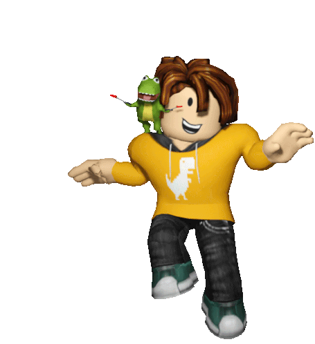 Roblox Character with Frog Animated Sticker Sticker - Share & View on KLIPY