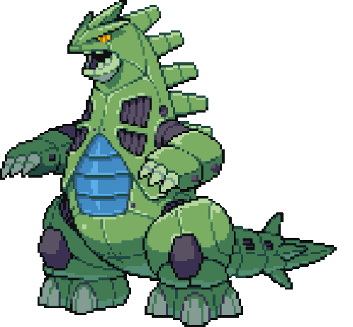 Mecha Tyranitar Poke Studios Sticker Sticker - Share & View on KLIPY