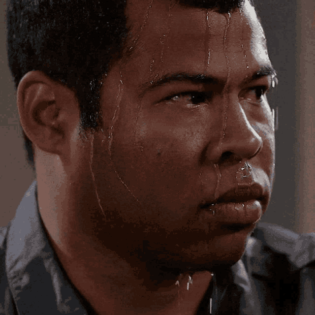 Man Nervous Sweating Bullets Share And View On Klipy