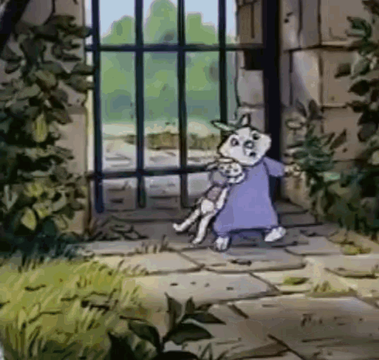 Robin Hood Rabbits Running Scared GIF - Share & View on KLIPY