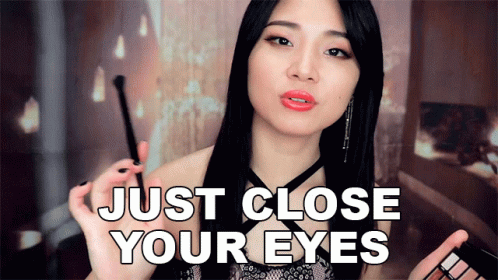 Tingting Asmr: Just Close Your Eyes GIF - Share & View on KLIPY