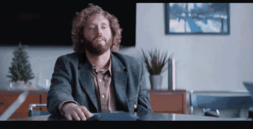 TJ Miller at Ocp Office Christmas Party GIF - Share & View on KLIPY