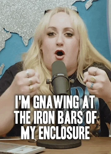 Brittany Broski Gnawing At The Bars Of My Enclosure Meme Meme - Share ...