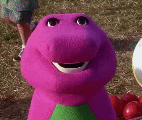 Barney The Dinosaur: Annoyed Eye Roll GIF - Share & View on KLIPY